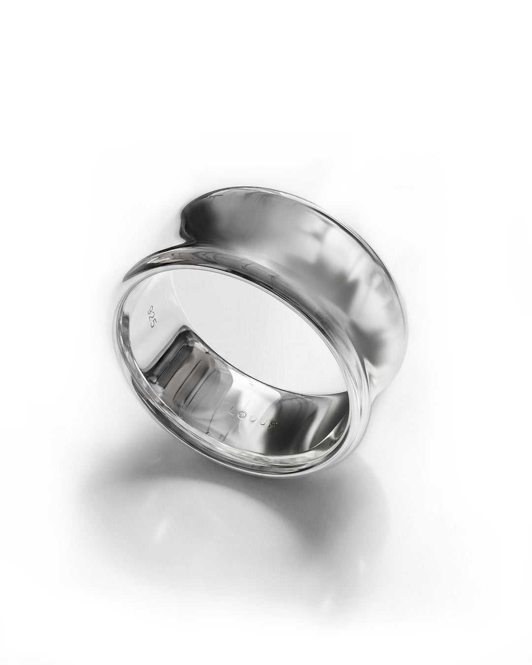 Solis Band Ring | Sterling Silver – LOUUR